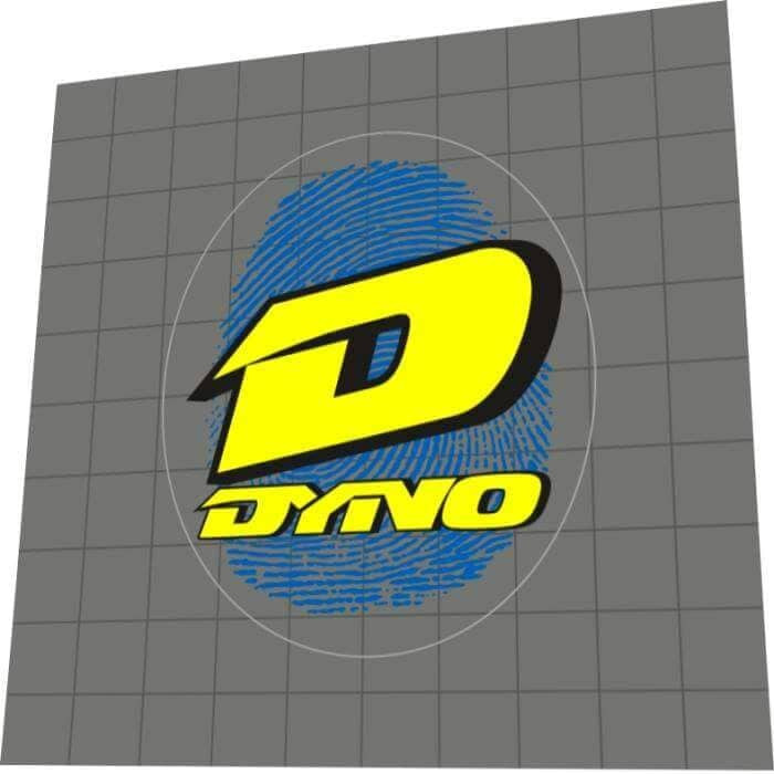 Dyno Finger print Devon free - Elite BMX Decals